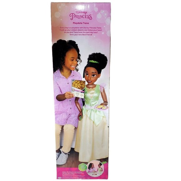 Disney | Toys | Disney Princess Playdate Tiana 32 Tall Poseable Doll Storytelling Accessories ...